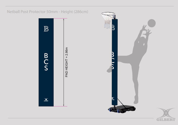 Custom Netball Post Protectors – Gilbert Netball
