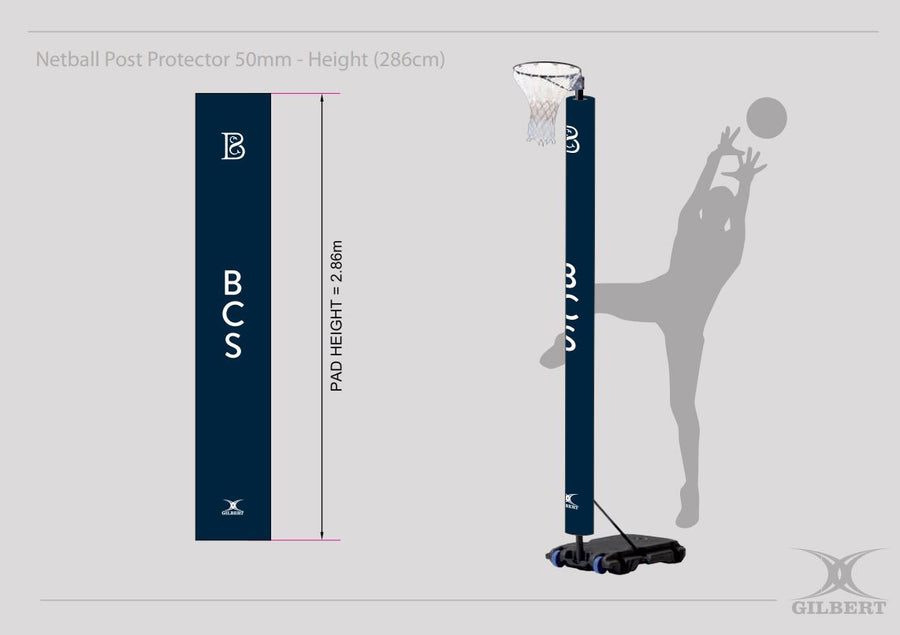 Custom Netball Post Protectors – Gilbert Netball